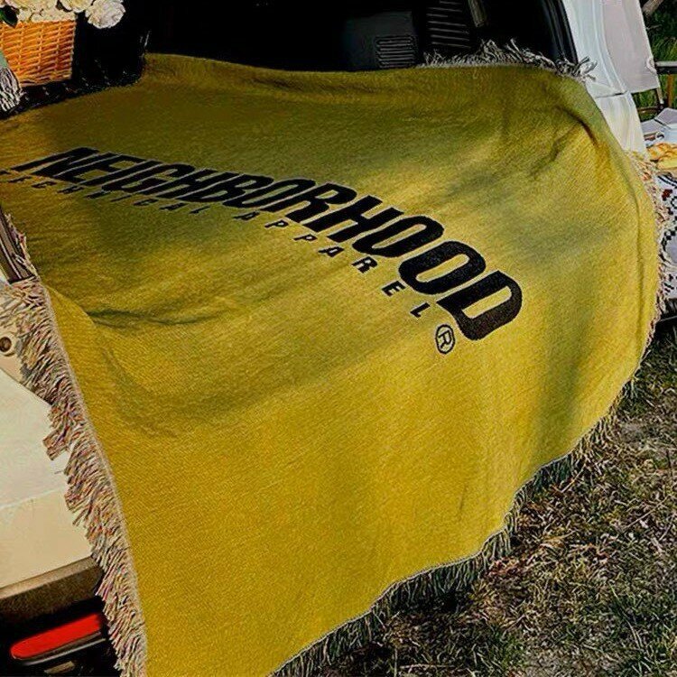 Американский ретро-гобелен для кемпинга на открытом воздухе, покрывало для багажника, настенный гобелен для гостиной, рамка для картин, покрывало для дивана.