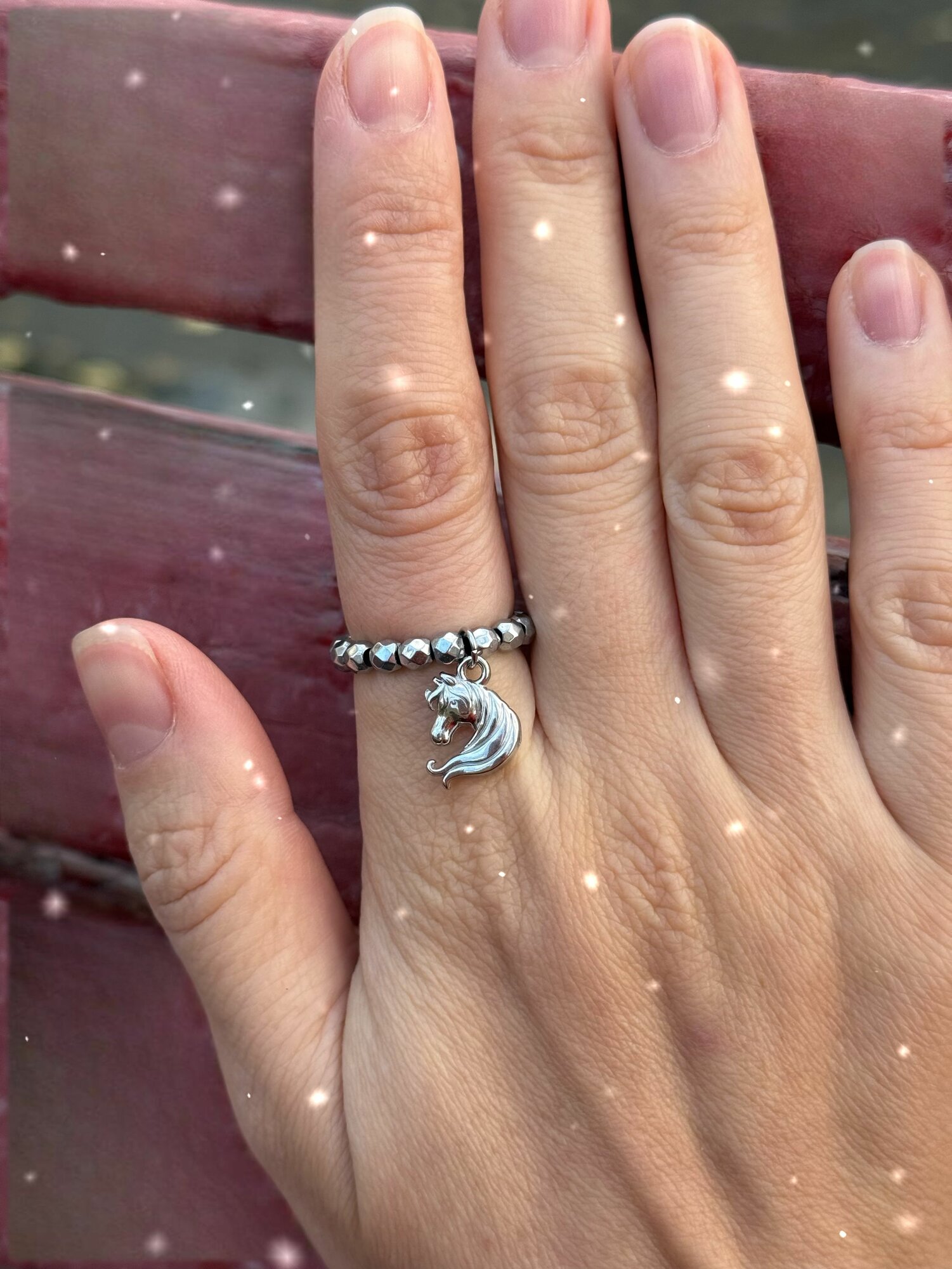 Кольцо, гематит