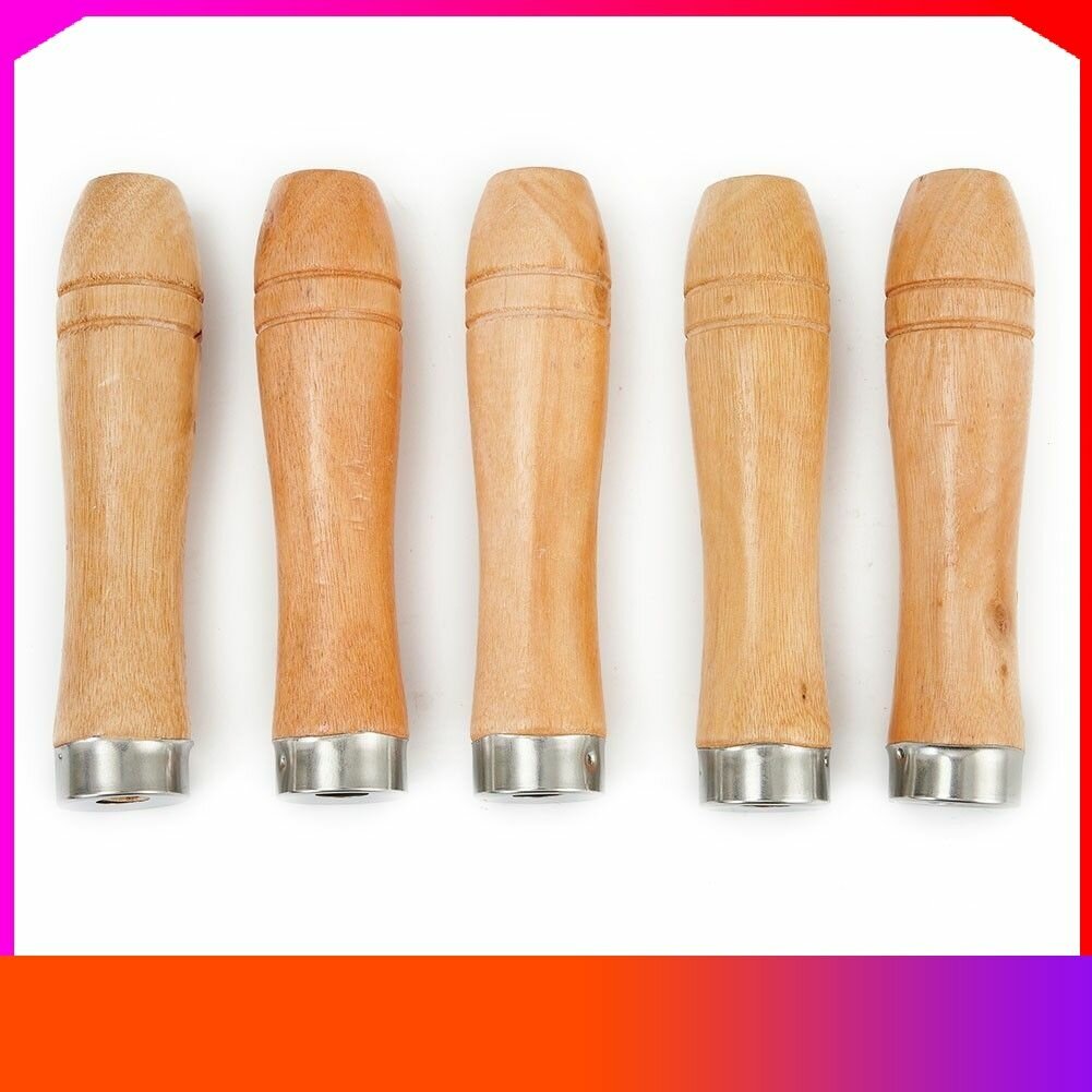 Шт. деревянная ручка для напильника сменная прочная металлическая накладка для инструмента для напильника 11 см