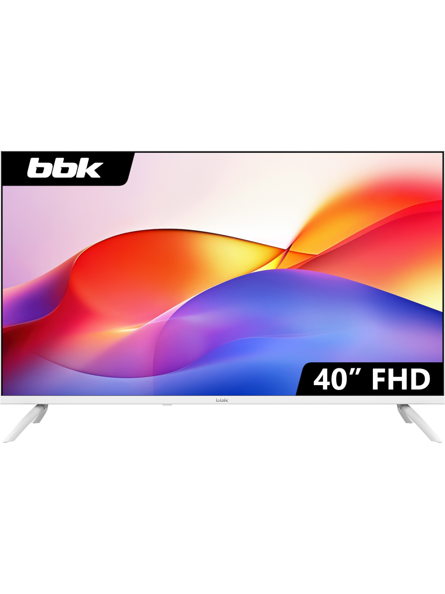 Телевизор LED BBK 40" 40LEM-1042/FTS2C (W) Frameless белый