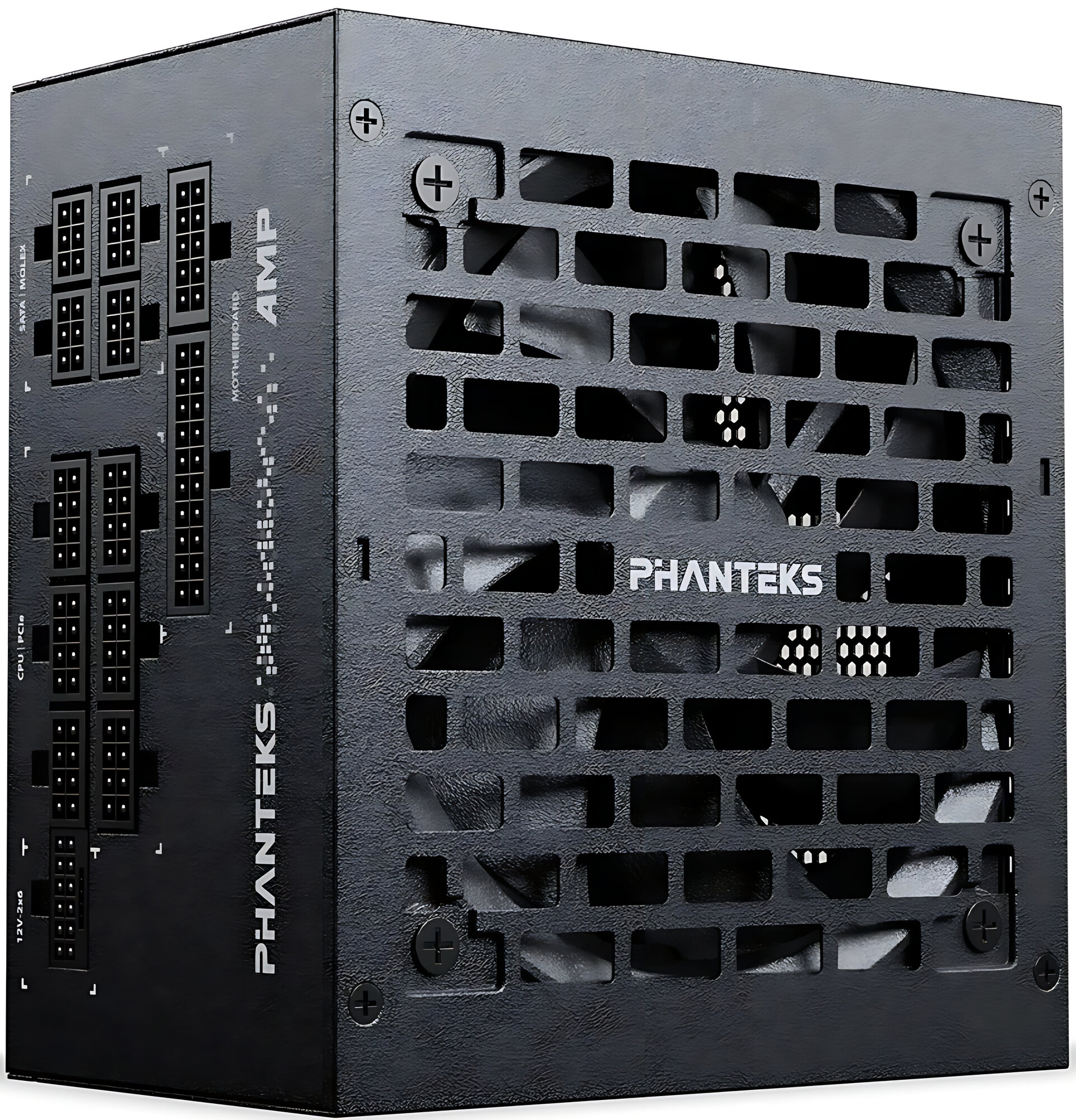 Блок питания PHANTEKS AMP 1200W AMP GH Black, модульный, 16 Pin PCIe 5.0, 80 PLUS Platinum (PH-P1200GR_BK01)