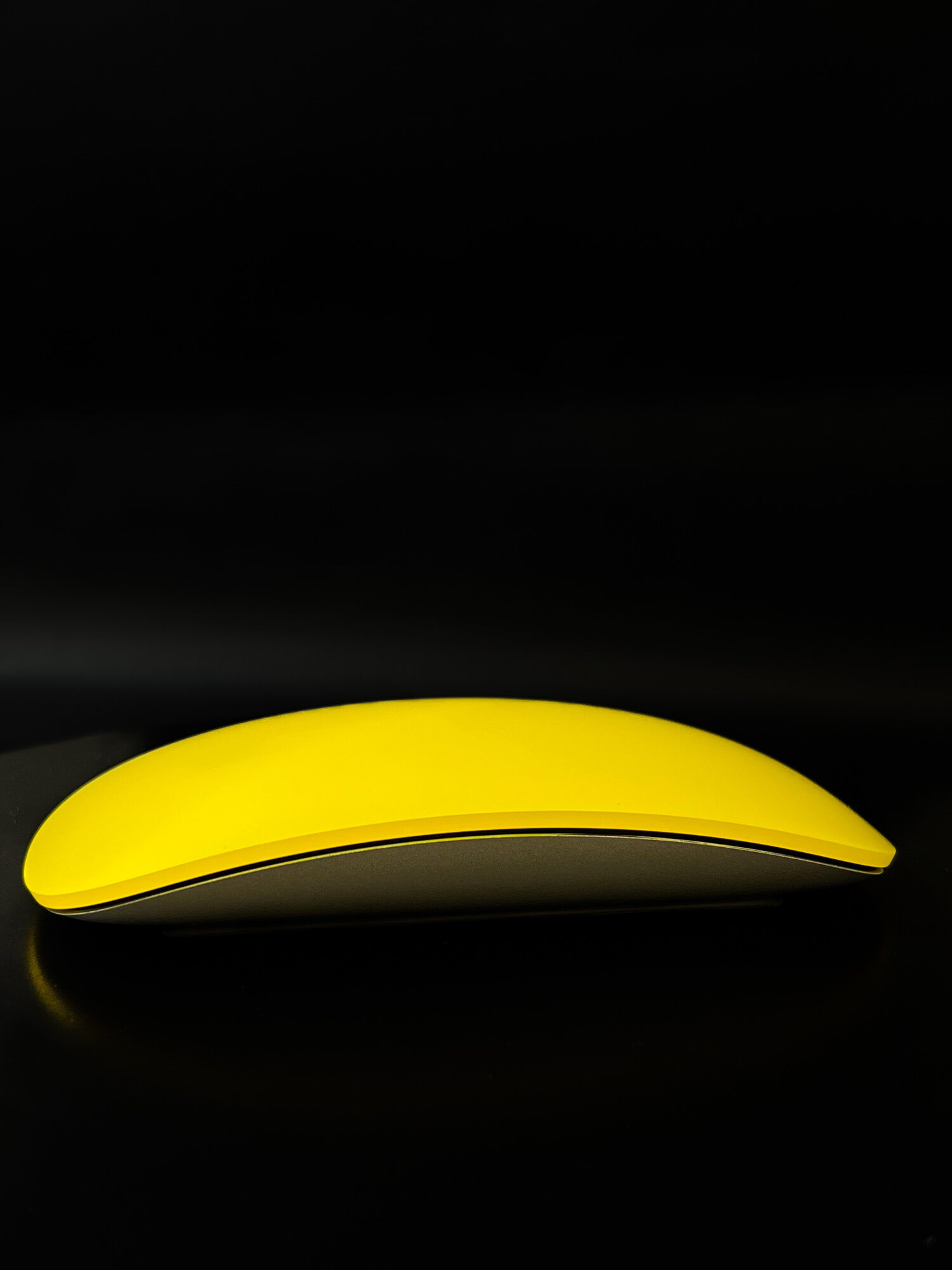 Беспроводная компьютерная мышь Apple Magic Mouse 3 "Custom" Желтая матовая ral-1016