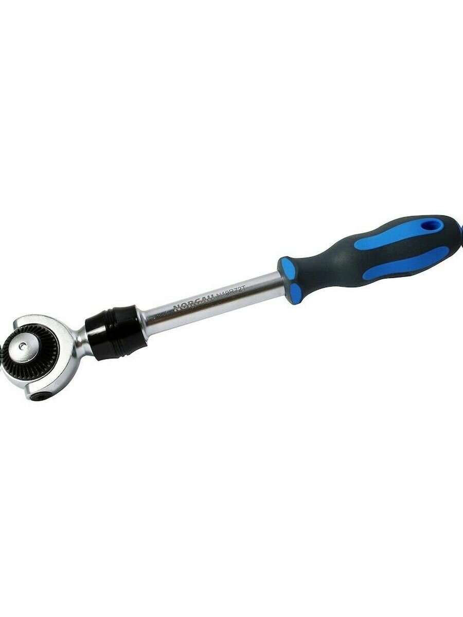 Трещотка NORGAU Industrial с механизмом переключения и поворотной головкой 1/2"