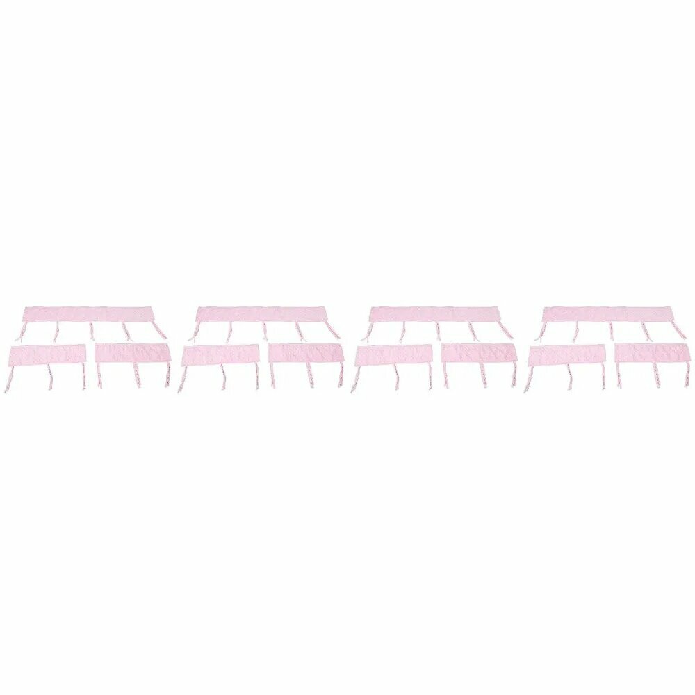 Мягкие накладки на бортики детской кроватки из хлопка для защиты и прорезывания зубов