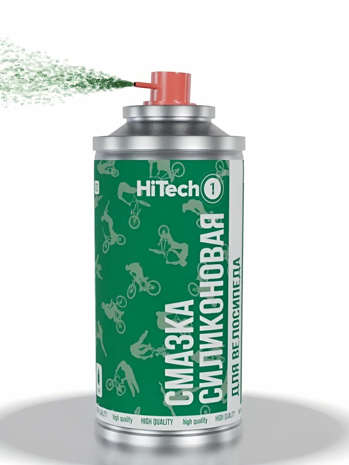 802 HiTech1 Смазка силиконовая Велосипедная, 210 мл.