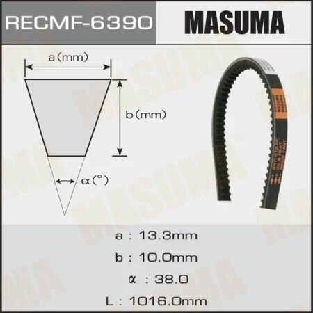 Ремень клиновый MASUMA рк.6390, 13x1016 мм