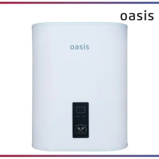 Водонагреватель/бойлер для воды белый OASIS D-30, 30л, 2000Вт