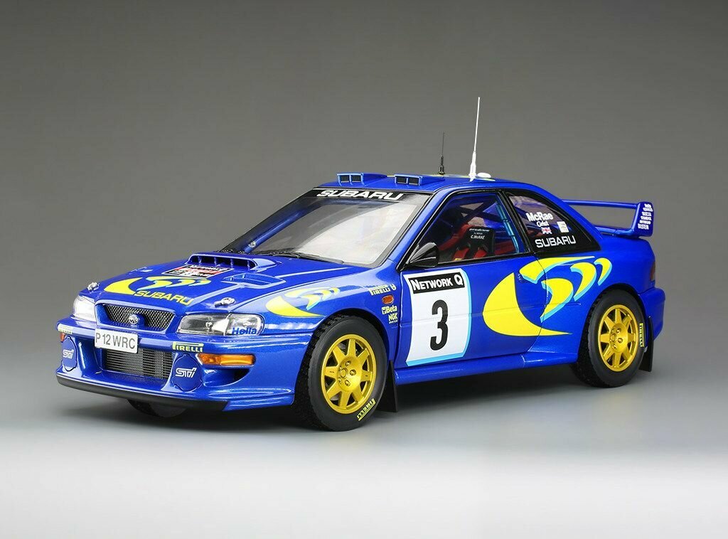 SunStar 1/18 Масштаб Subaru Impreza McRae Раллийный Чемпион Автомобиль