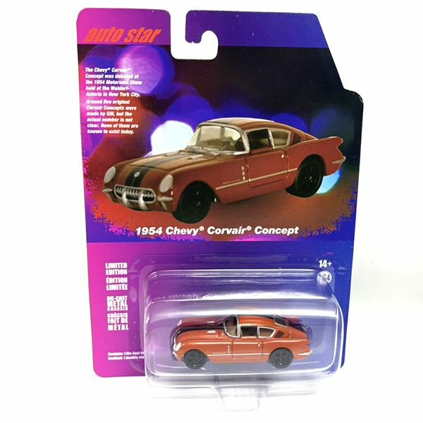 Autoworld 1:64 литой автомобиль масштабная модель(AutoStar-Chevrolet оранжевый)