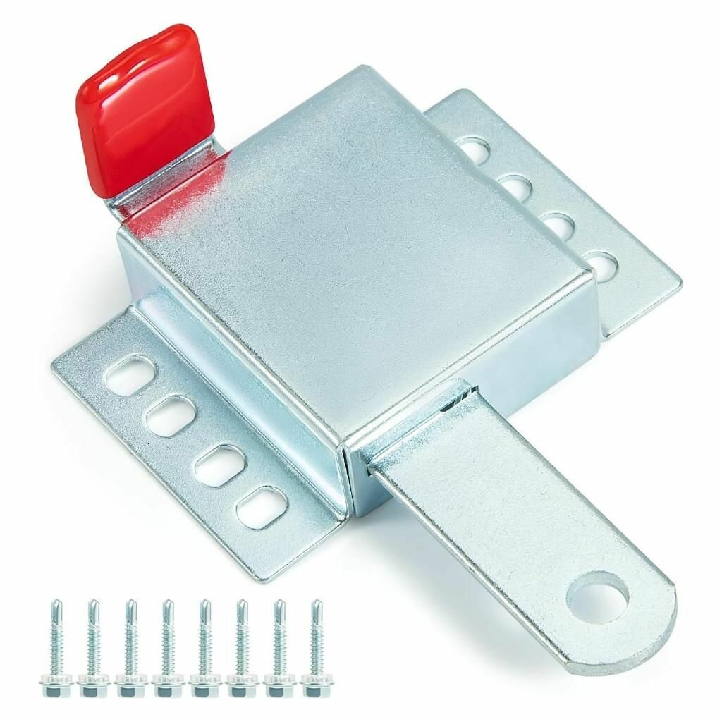 Усиленный замок-защёлка для гаражных ворот