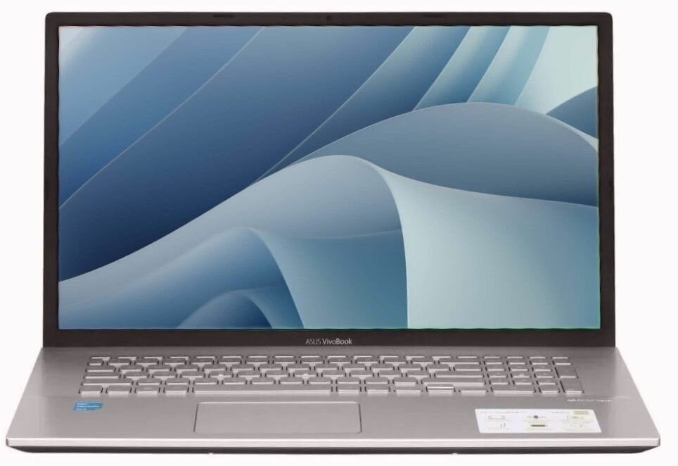 Ноутбук ASUS Intel Core i3 3,5ГГц 6 ядер. 17' 1920x1080 Intel UHD Graphics Windows 11 Pro Русская раскладка