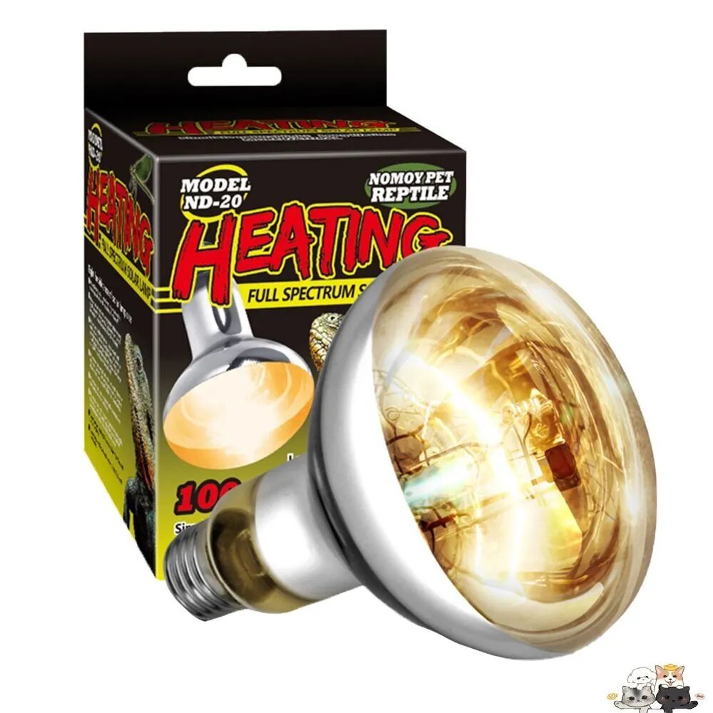 Nomoy Pet Heating ND-20 100 Вт - Лампа для террариума для рептилий и амфибий