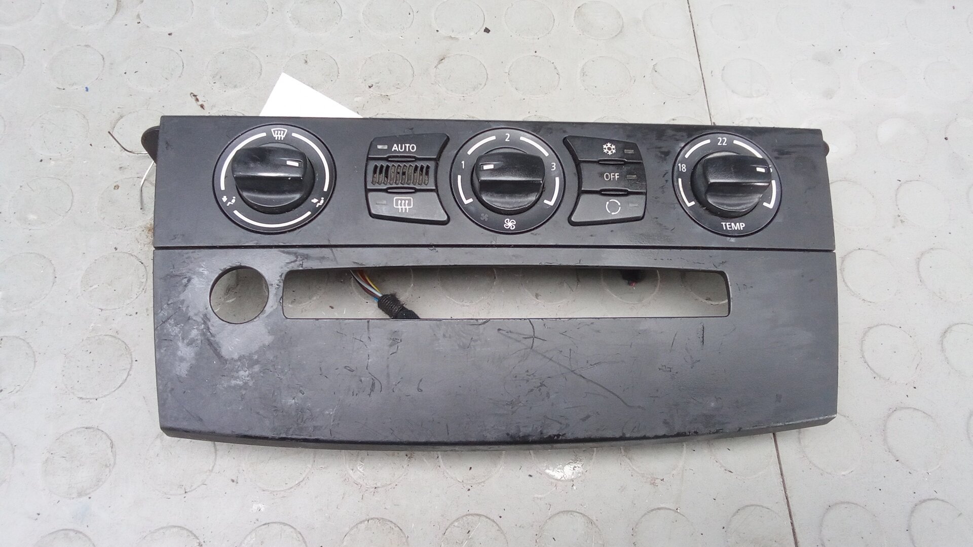 Блок управления печки и климат-контроля BMW 5 E60/E61, Номер 64116978430