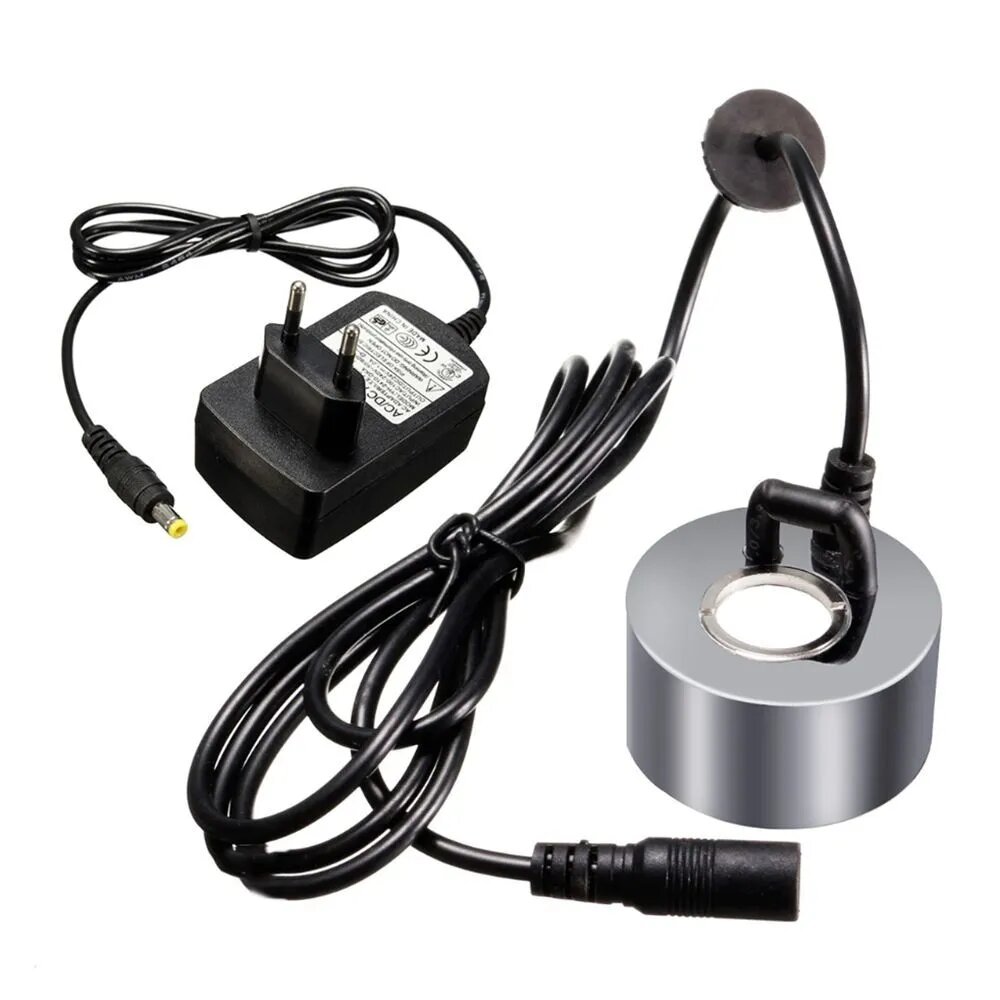 Увлажнитель воздуха Ultrasonic серебристый, белый ультразвуковой парогенератор для создания декоративного эффекта