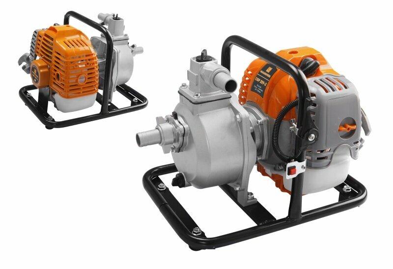 Мотопомпа Carver CGP 259-2 (2-х тактн, 1,4 кВт/1,9 л. с, 51,2 куб. см, 7 м, 150 л/мин)