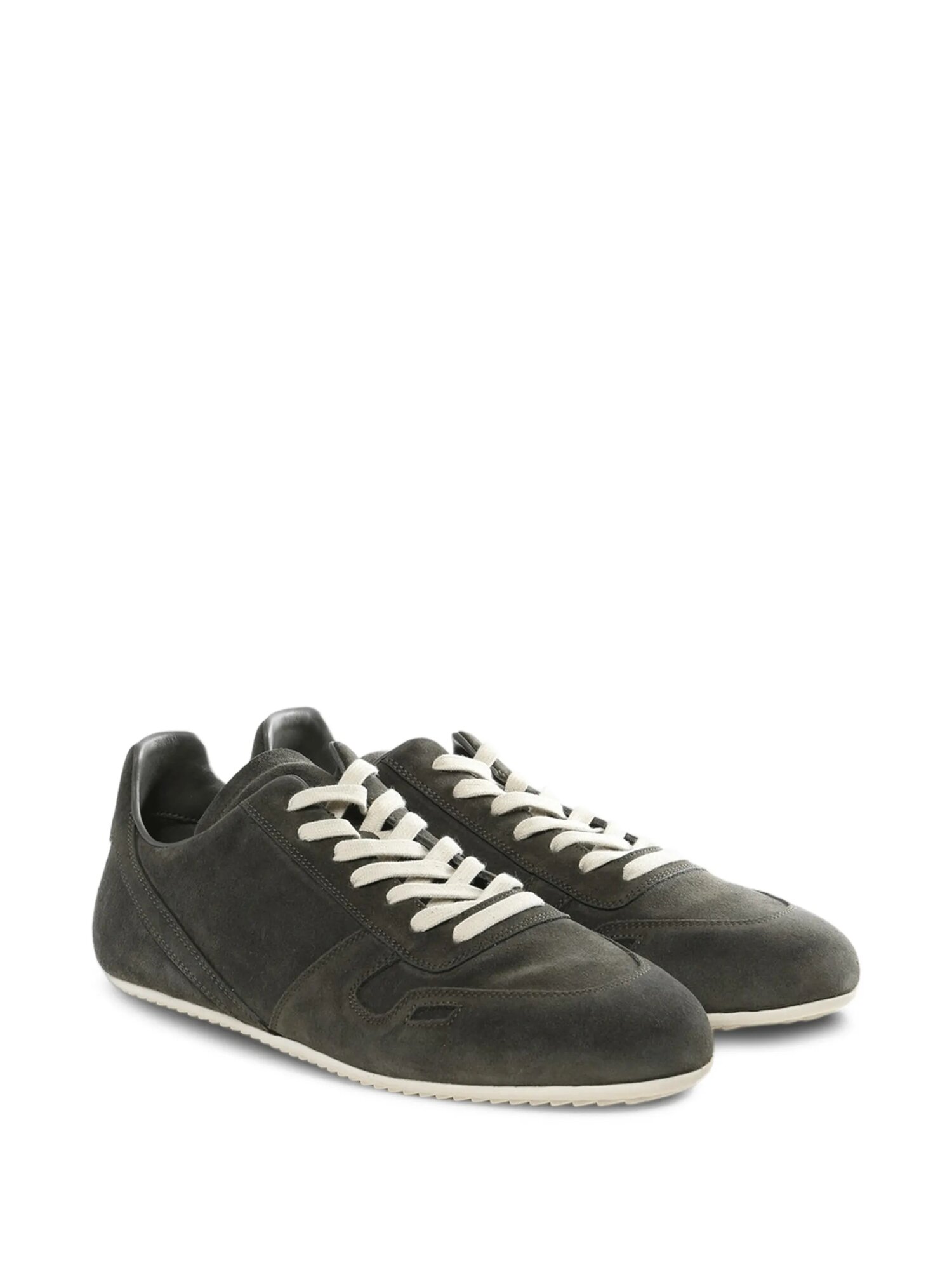 Кроссовки Rick Owens Lace-up sneakers, размер 42 EU, зеленый, — фото 1