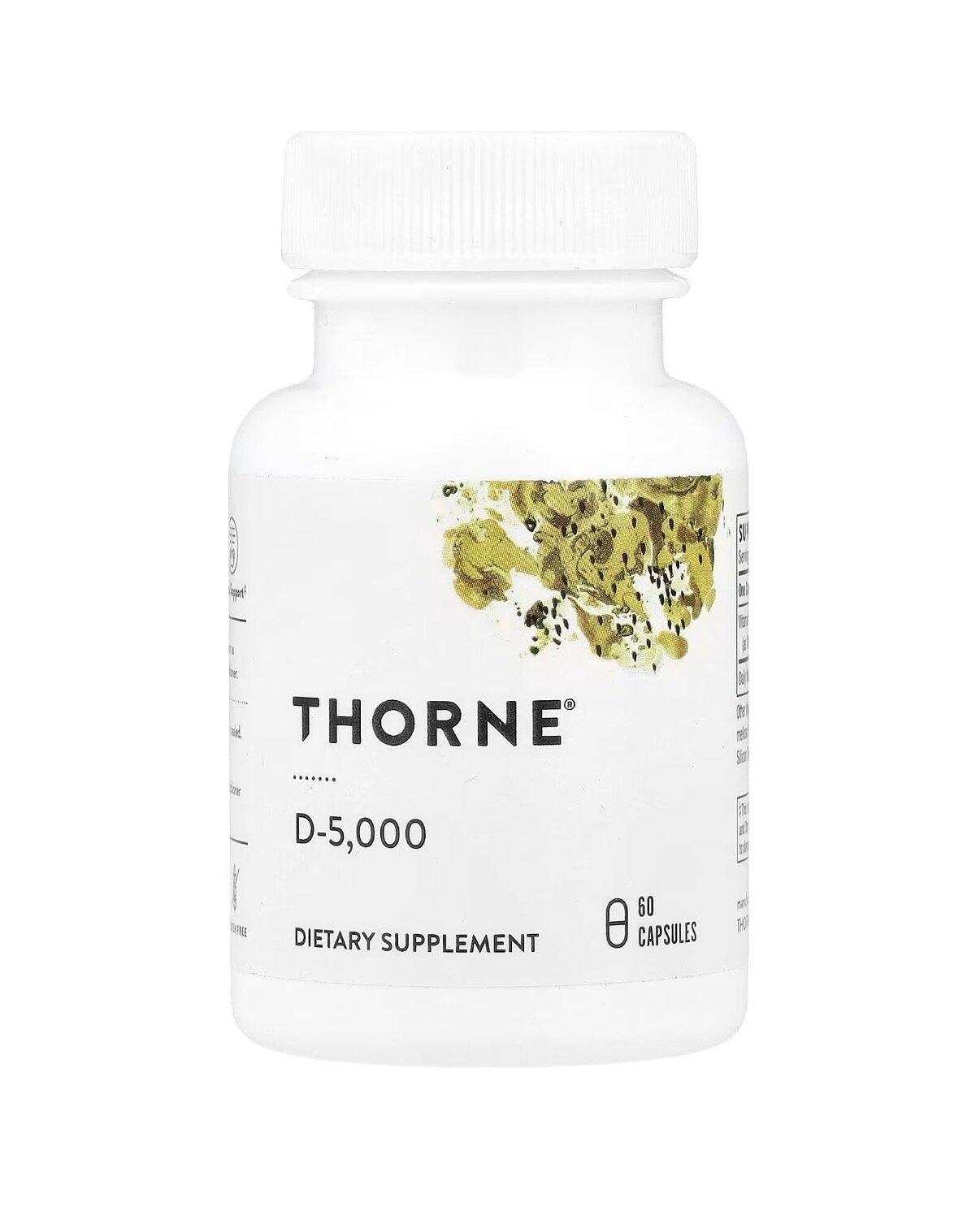 Thorne витамин Д3 5000 МЕ 60 капсул