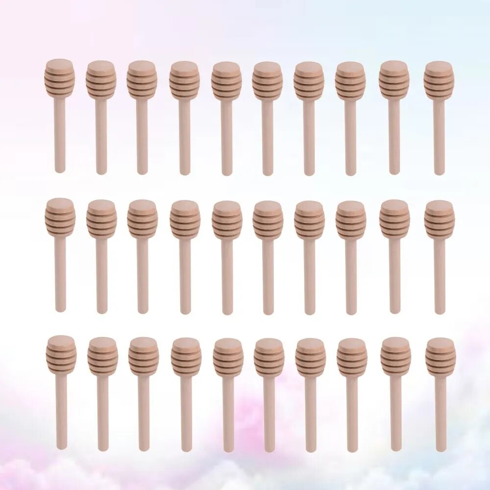 Ложка для меда светло-коричневый