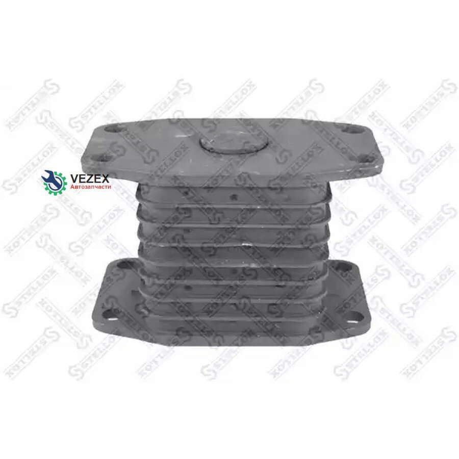STELLOX 8443302SX подушка рессоры !(мр) задн. 127х200 \MAN