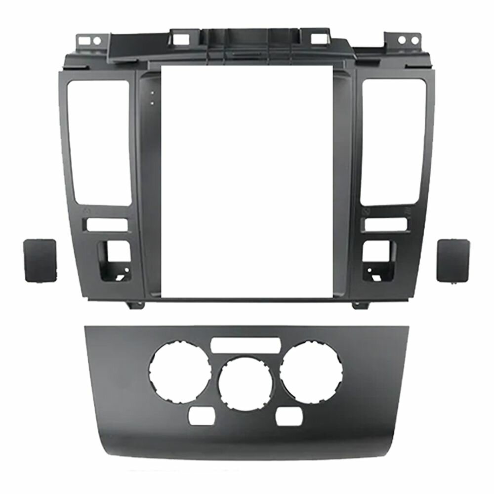 Переходная рамка 2 DIN 9.7 дюймов для установки магнитолы Nissan Tiida C11 2004-2013 тип В