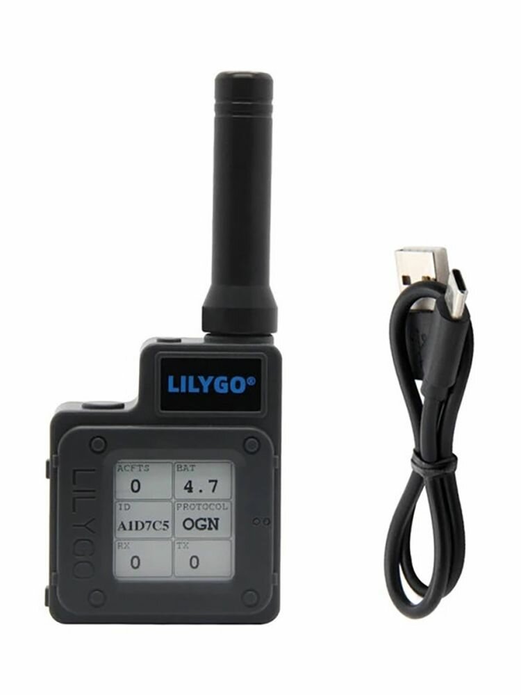 Модуль связи LILYGO TTGO Meshtastic T-Echo LoRa 868 МГц BME280 SX1262, серый корпус