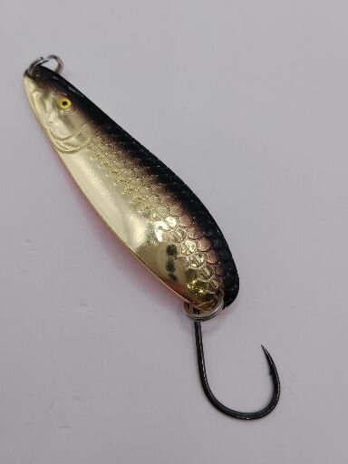 Блесна Daiwa Wise Masau 17гр, 68мм, блесна-колебалка для ловли лососевых