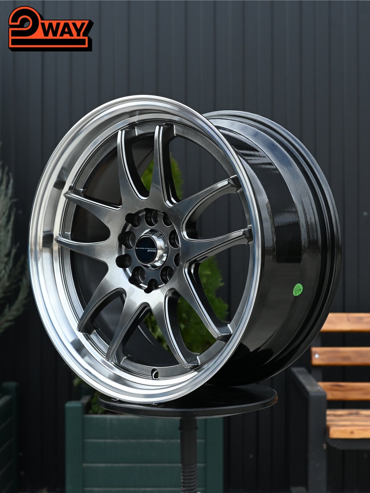 Taigiro Топ дизайн Колесный диск Литой 17x8" PCD5х100, 114.3 ET35 D73.1