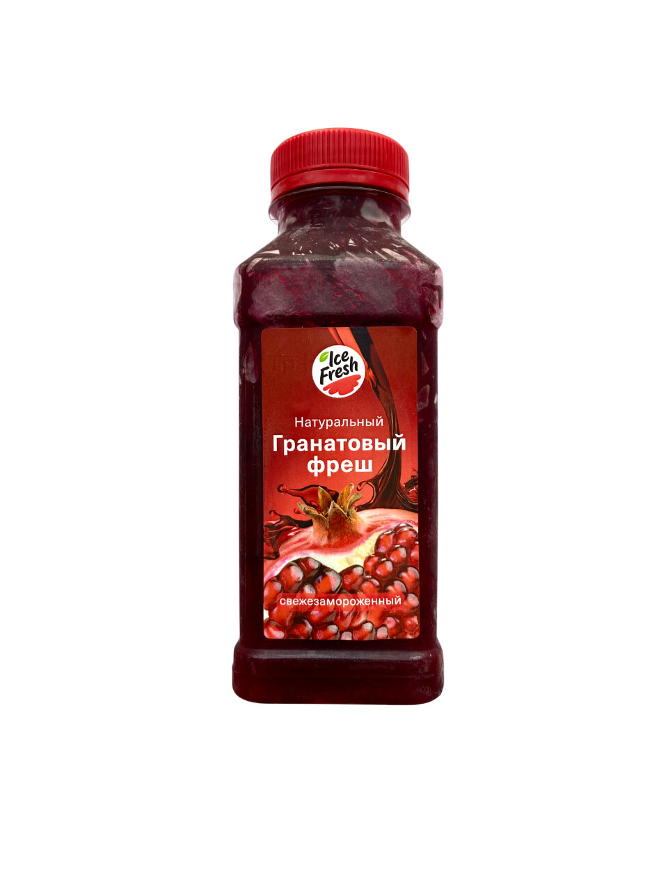 Сок гранатовый, прямого отжима, замороженный. 230 мл. Упаковка (12 бутылок)