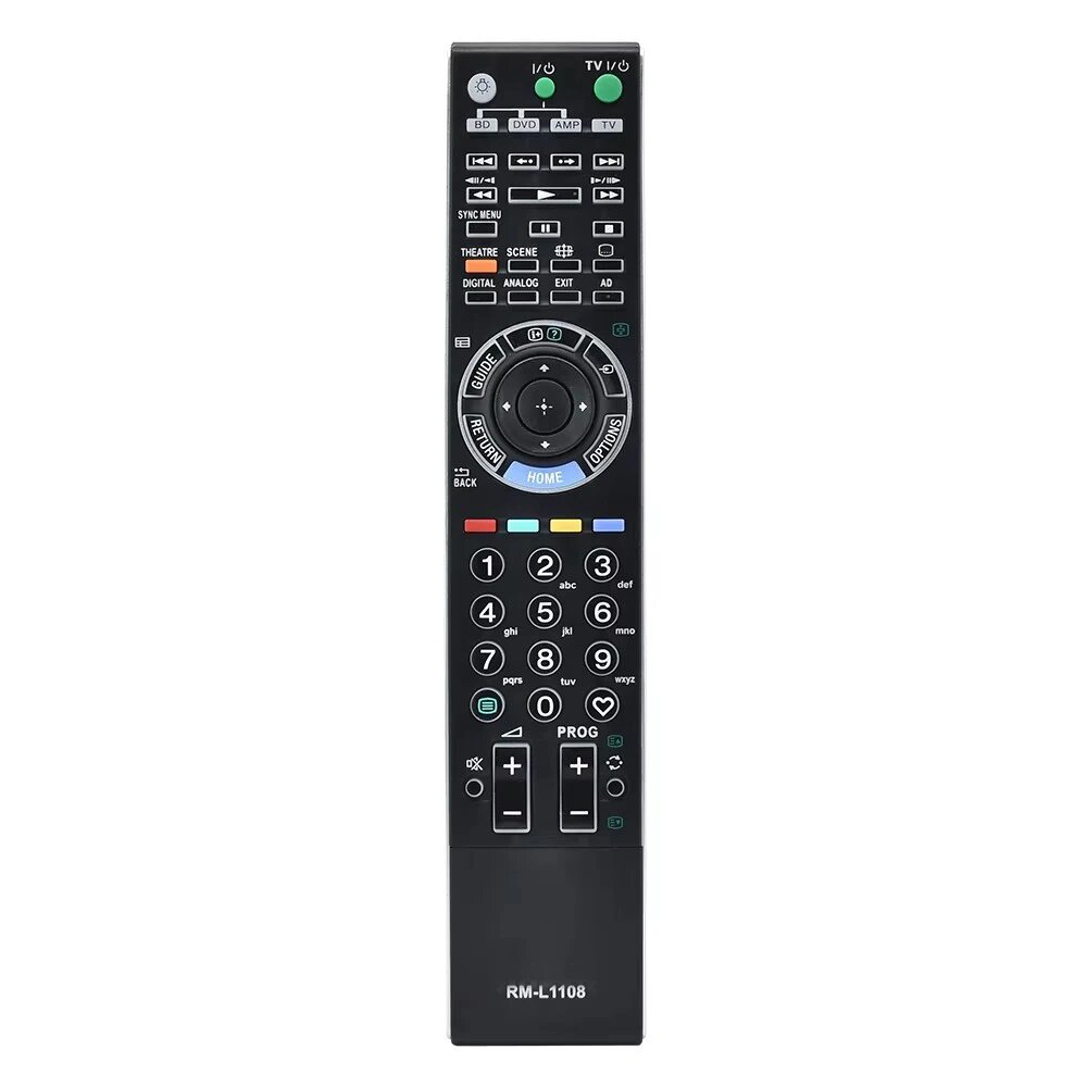 Новый пульт дистанционного управления RM-L1108 для ЖК-телевизоров Sony BRAVIA W/XBR/ Series с подсветкой KLV-52W300A KDL-40W3000 RM-GA017 RM-YD017