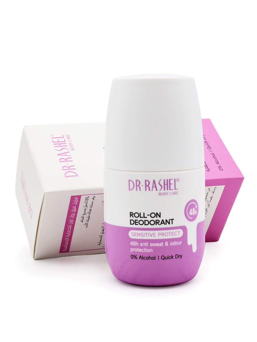Dr.Rashel Дезодорант шариковый Чувствительная защита Sensitive Protect Roll-On Deodorant, 50 мл