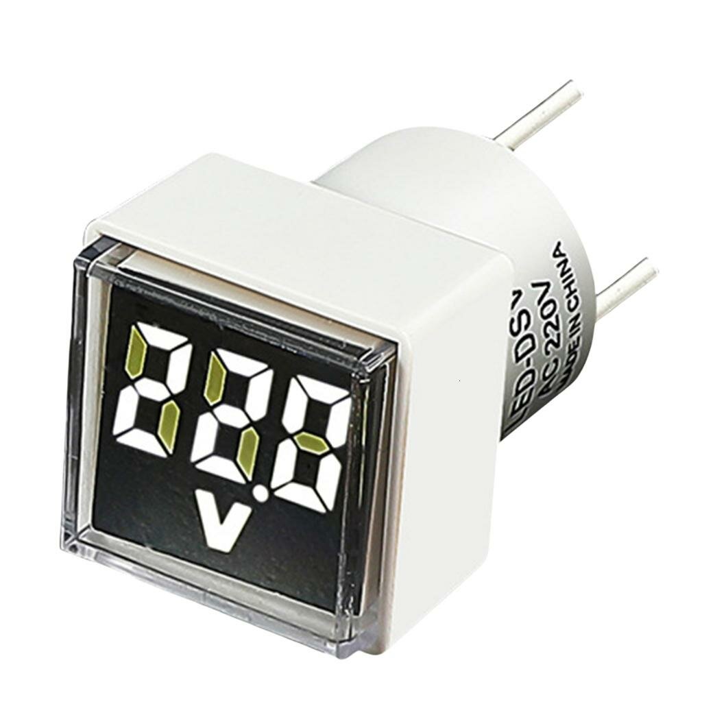 Вольтметр с LED-дисплеем, Белый