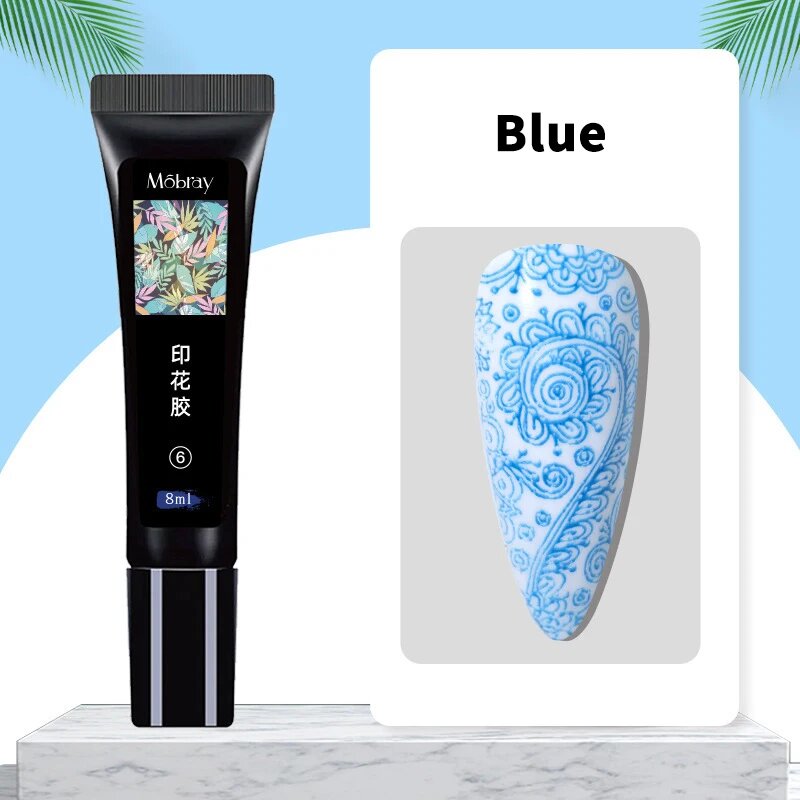 Гель для стемпинга Blue, Цвет: Blue