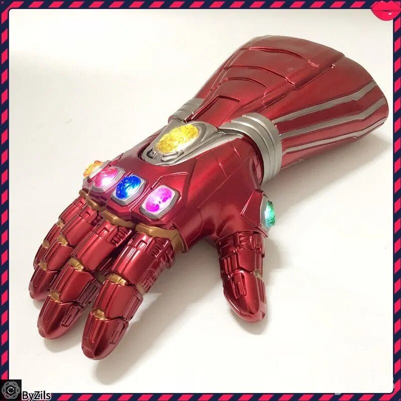 Iron Man Детские перчатки для ролевых игр Железный человек из мстителей ПВХ 35 см — фото 1