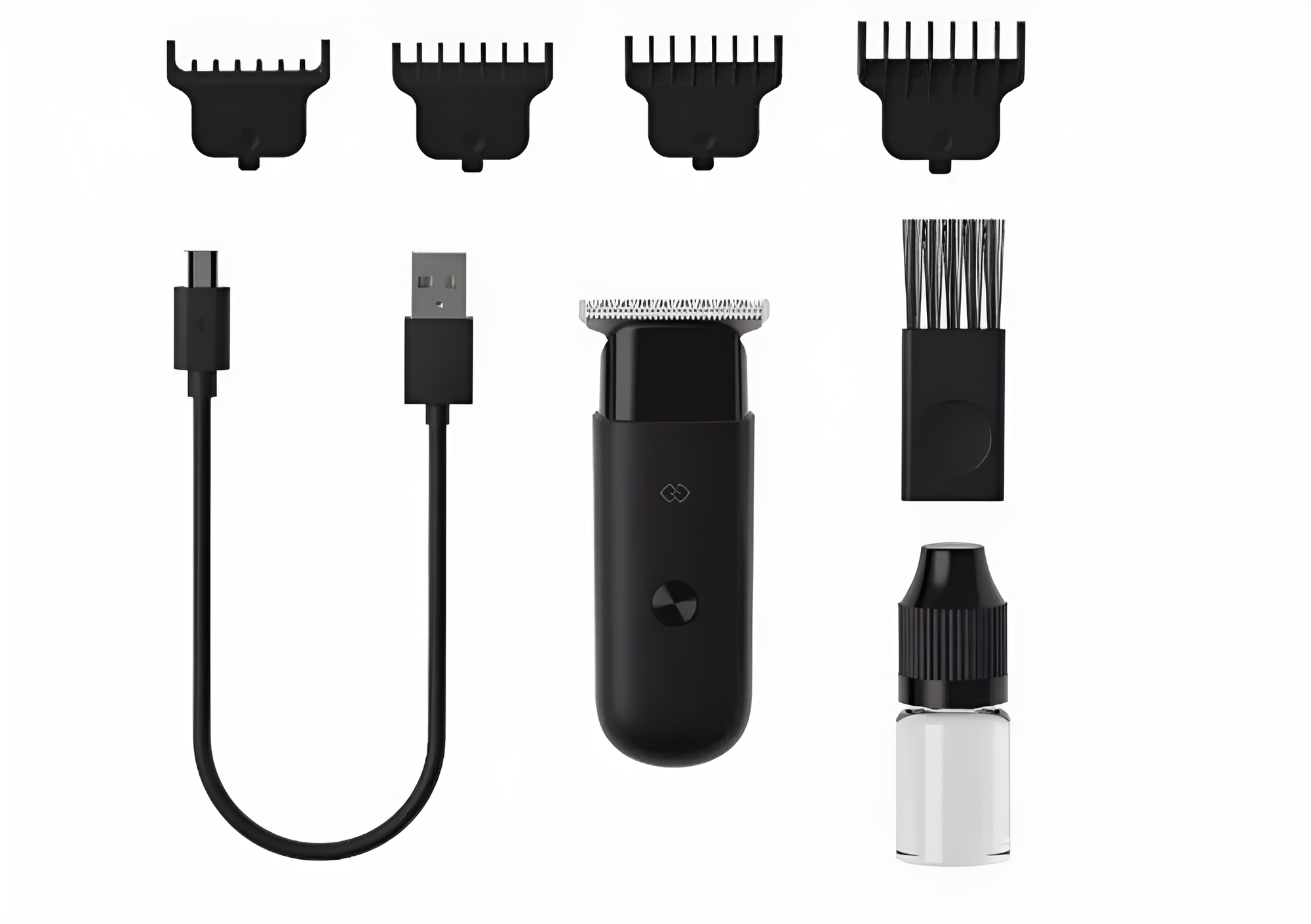 Триммер Huanxing "EC101", для бороды, усов, волос, нержавеющая сталь