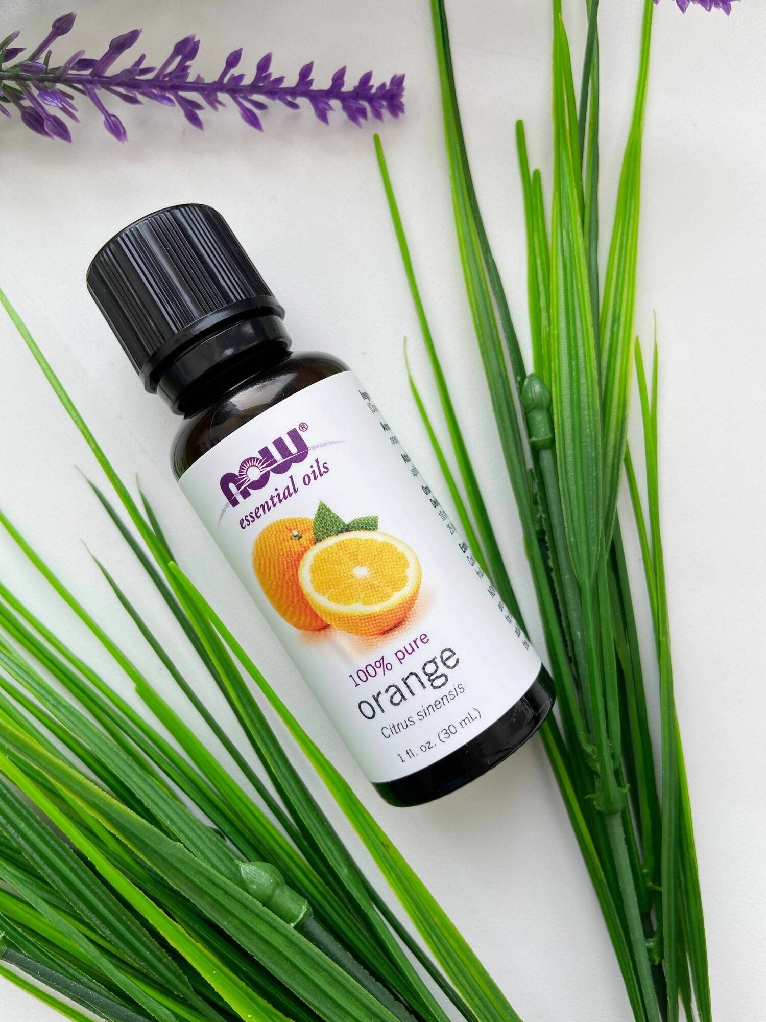 Эфирное масло апельсина, Now Foods, Orange Oil, 30 мл