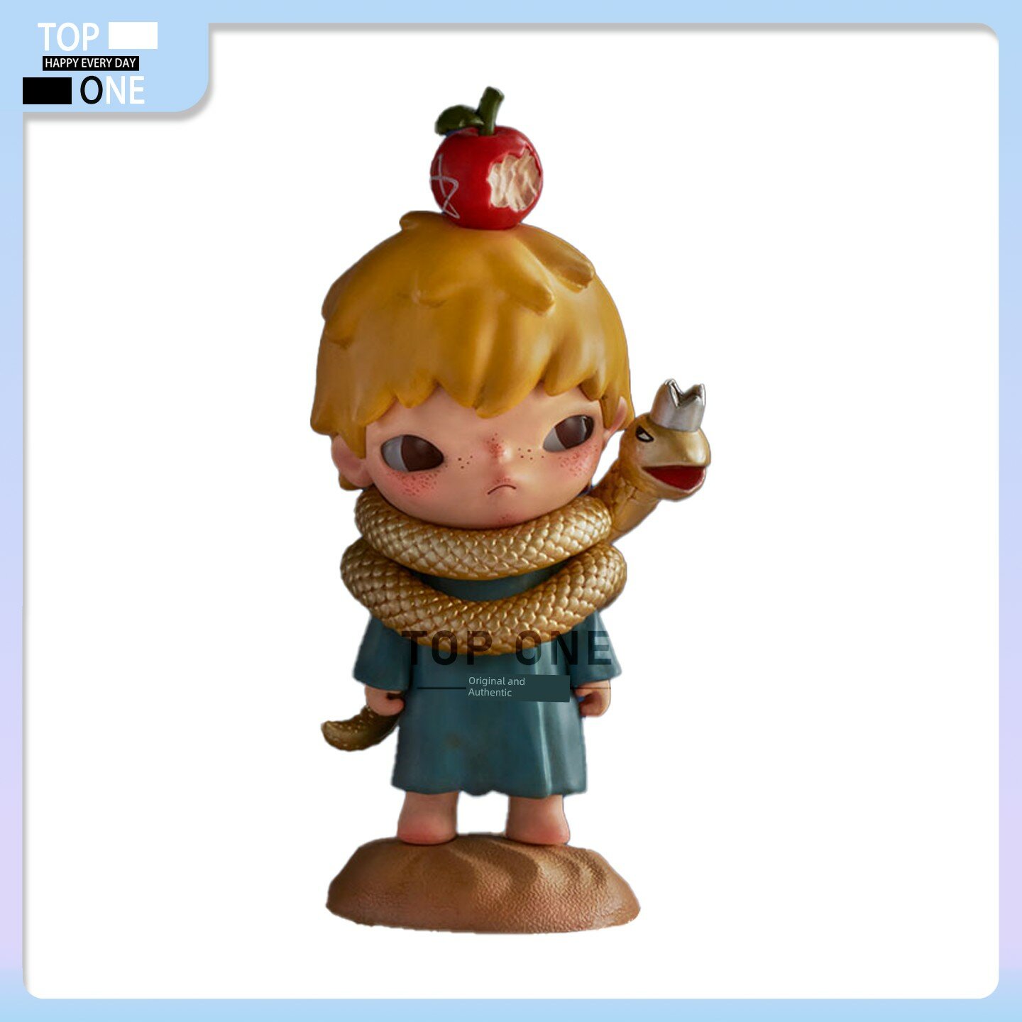 POP MART Hirono x Le Petit Prince Серия Рукотворная Фигурка Сюрприз - Змея Коллекционная Фигурка