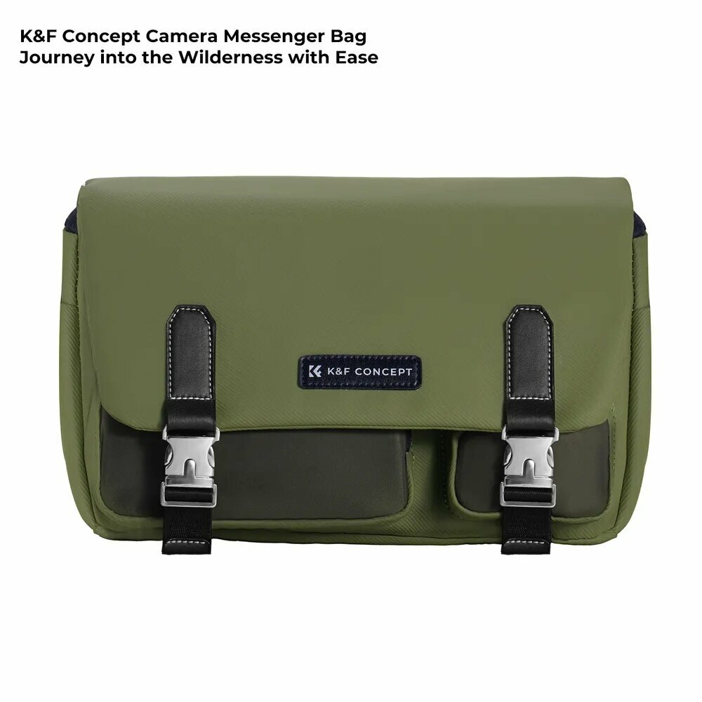 K & F Concept Одноплечий пакет камеры, подходит для камер, телефонов, линий передачи данных, зарядных устройств, наушников