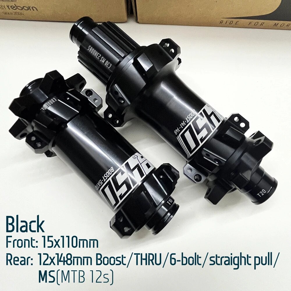 Koozer 450 Boost 120HD втулка, черн, 15x110/12x148MS