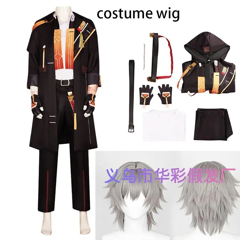 HOMCHEE TRENDS COS Костюм Trailblazer для мужчин S, costume wig