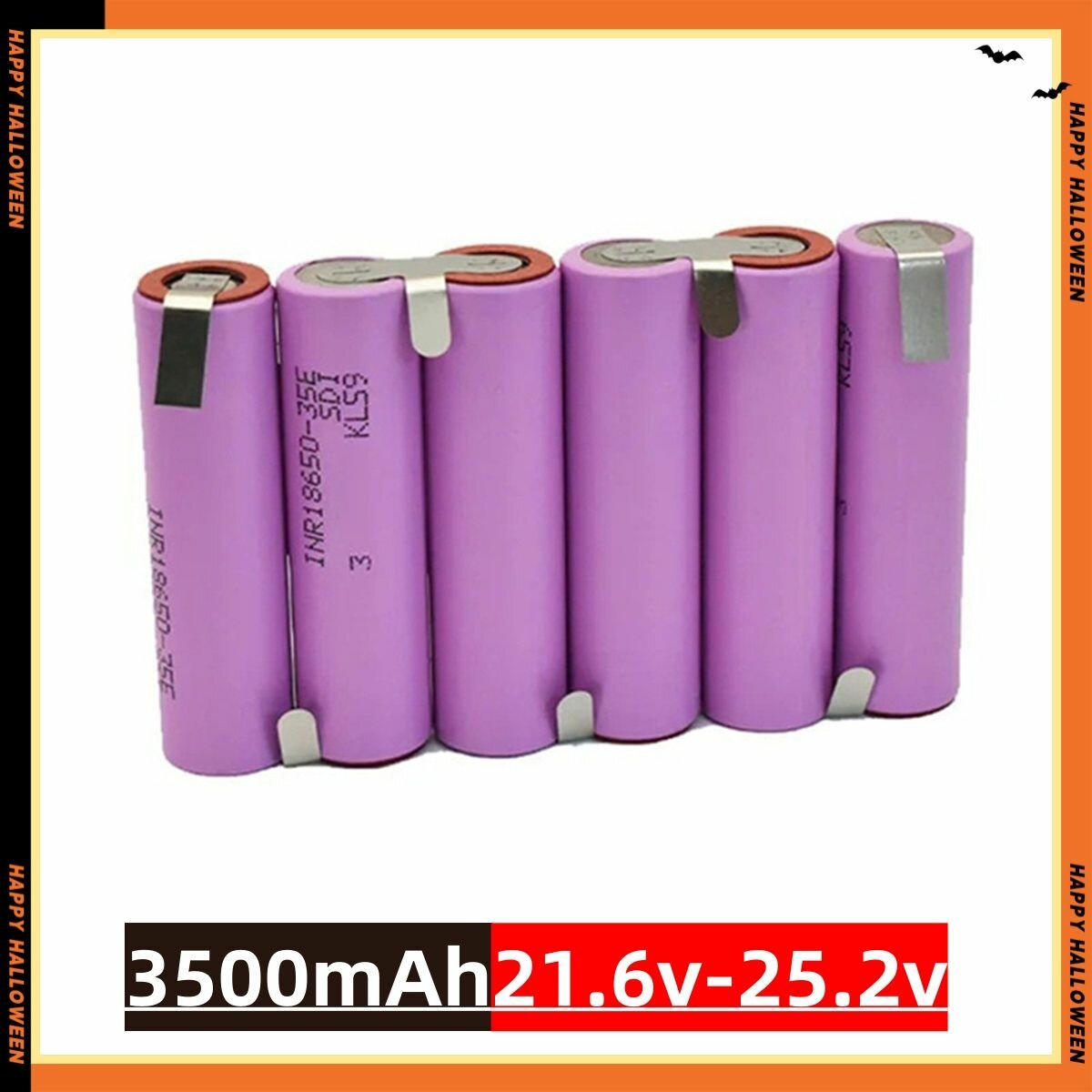 2S1P-6S2P 18650 35E 3500 мАч 7000 мАч 7,4 В 12,6 В 14,8 В 18 В 25,2 В 29,6 В для отверточных аккумуляторов Weld 18650 Аккумуляторный блок