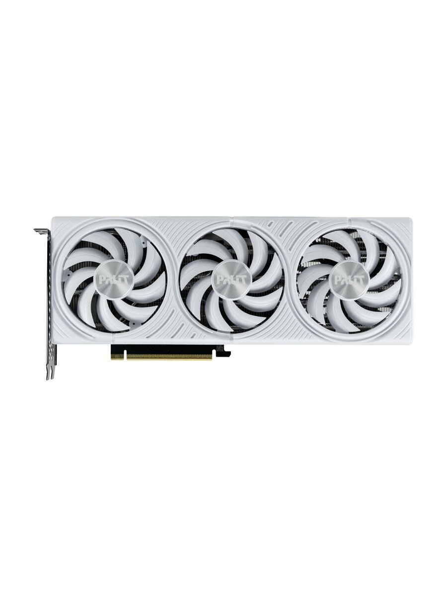 Видеокарта PALIT nVidia GeForce RTX 5070 White OC (12Gb, GDDR7, 192 bit, 3xDP+HDMI, RTL) (NE75070U19K9-GB2050W)