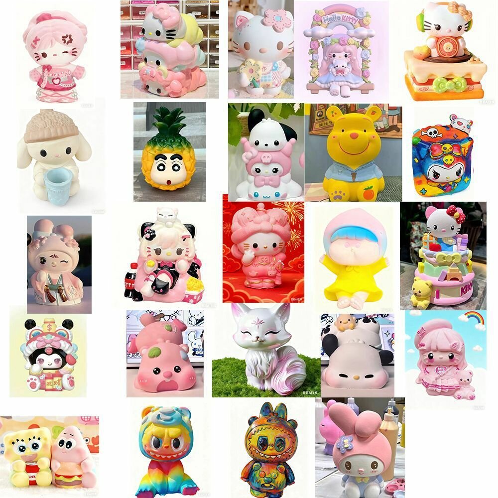 Гипсовые фигурки для рисования, пустые заготовки для детских художественных проектов, идеально подходят для продажи на парковых и ночных рынках, оптовые поставки с бесплатной доставкой на единичные товары.