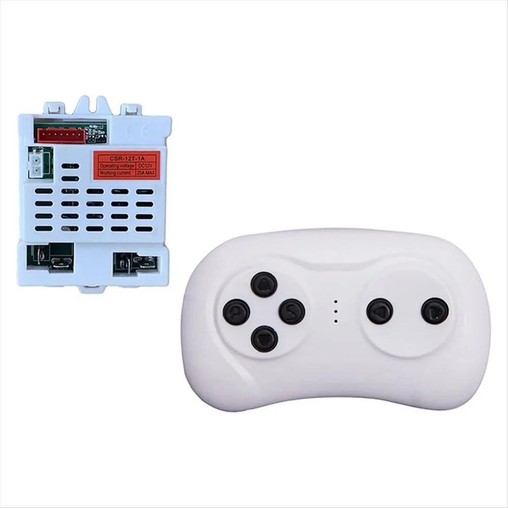 Детский электромобиль CSR-12T-1A 12 В с пультом дистанционного управления и приемником Bluetooth 2,4G, в комплекте с аксессуарами.