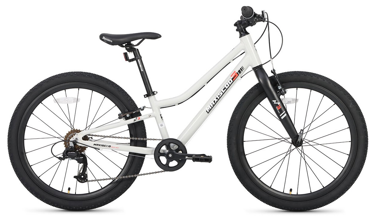 Подростковый велосипед Maxiscoo 3Bike 24' Girl (2025) 24 Серый (130-150 см)