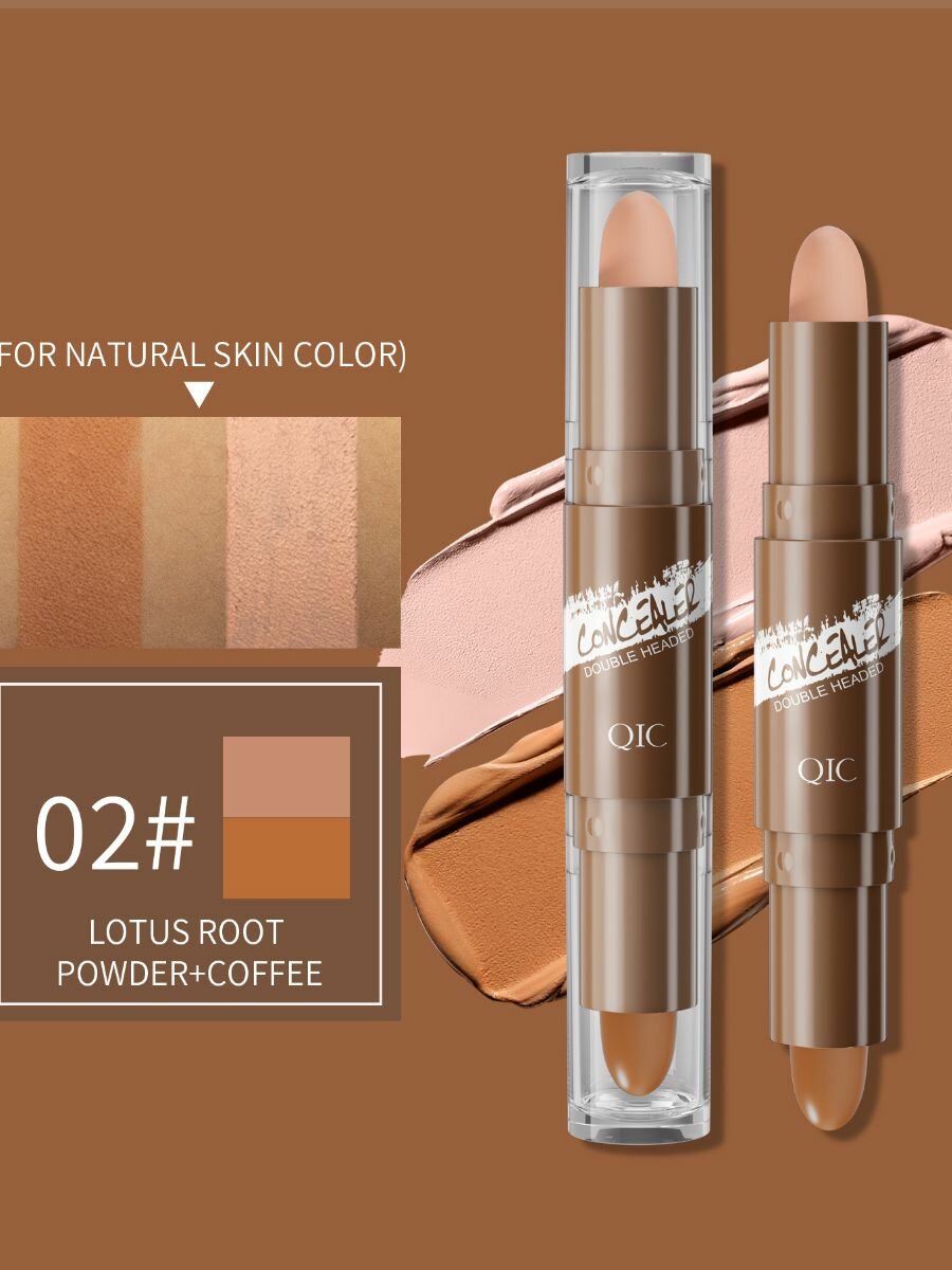 Двусторонний Контурный Карандаш, Тени, Хайлайтер, Консилер