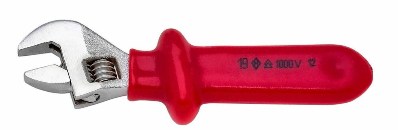 Ключ разводной КР 19 до 1000В (диэлектрический) Новосибирский инструментальный завод
