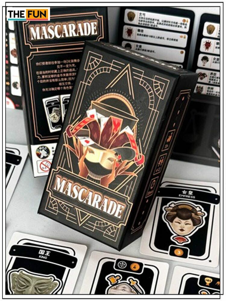 Настольная Карточная Игра Настольная Mascarade Игра (Карточная) Новая Версия Игры