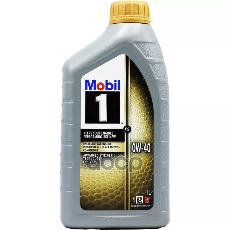 Масло Моторное 0W40 Mobil 1Л Синтетика Mobil 1 Fs X1 Eu Mobil арт. 157296