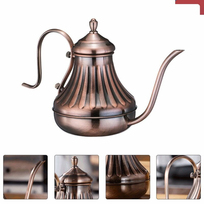 Кофейные наливные кипятники, ручная заварочная чашка, чайный инфузор, термос с гусиной шеей