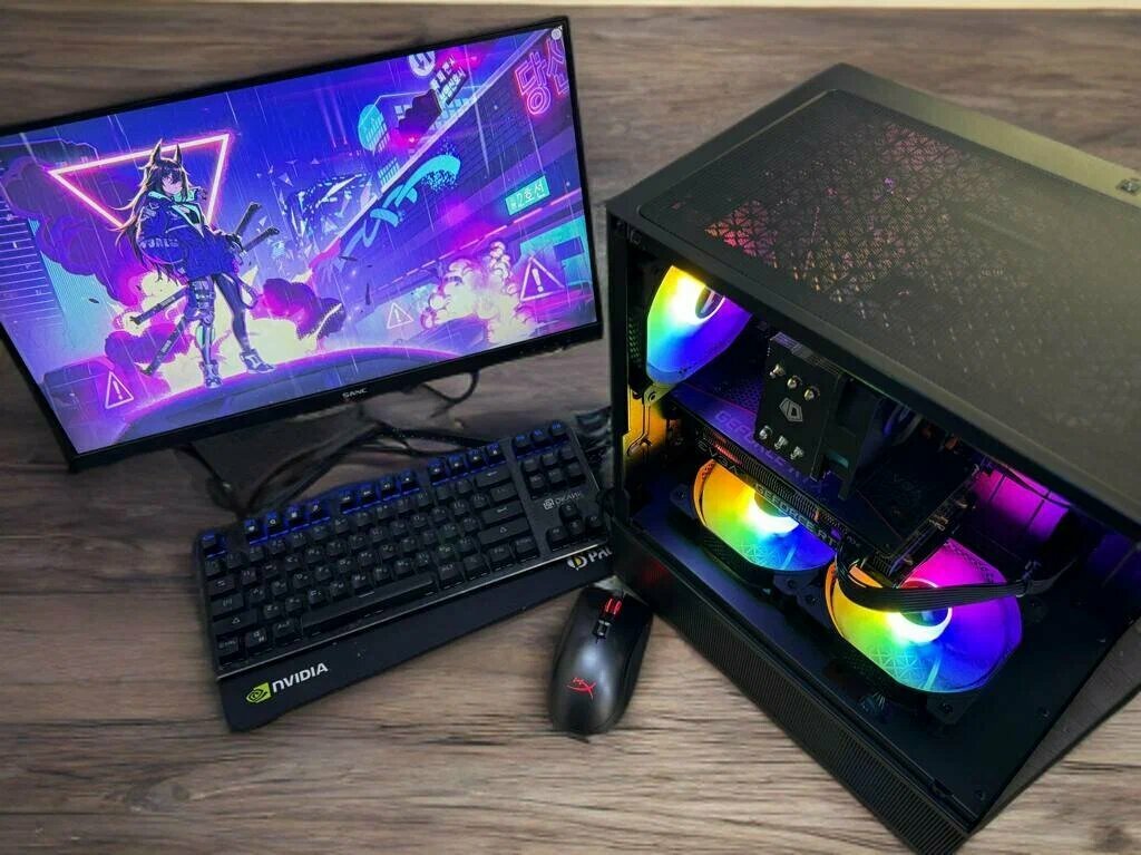 Мощный игровой компьютер i5-2400 / 16GB / 120 GB SSD + 512 GB HDD/ RX580
